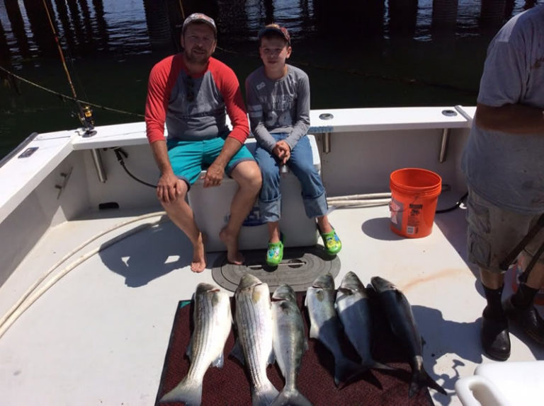 Family Fishing Trip from Moscow Russia | Ginny G Cape Cod Fishing Charters